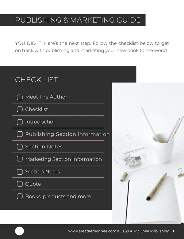 A Beginner's Publishing & Marketing Guide – INSPIRE 2B YOU