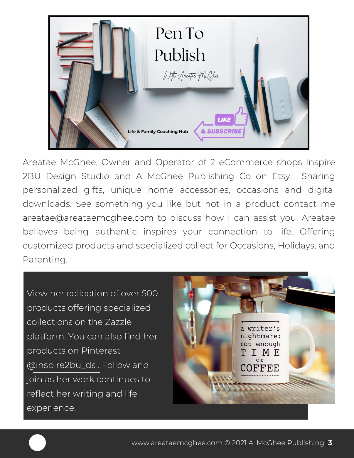 A Beginner's Publishing & Marketing Guide – INSPIRE 2B YOU