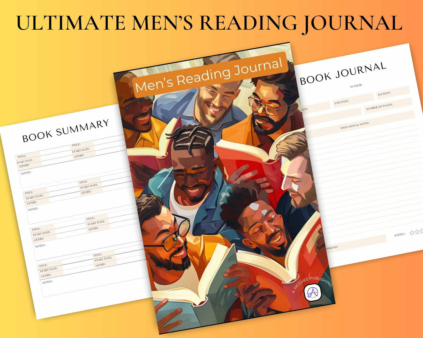 Ultimate Men's Reading Journal – INSPIRE 2B YOU